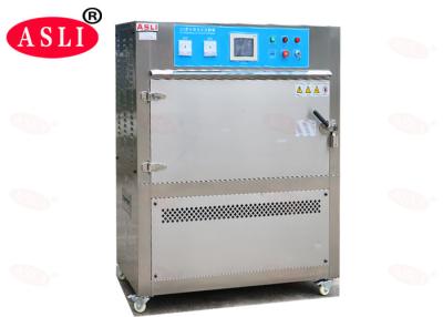 China UV Aging Test Chamber 220V UVA 340 Fluorescent Lamp IEC60068-2-5 115x50x40cm for sale
