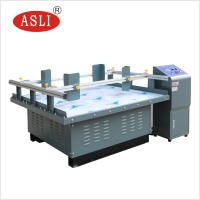 China Simulation Transportation Mechanical Vibrator / Carton Vibration Table equipment for sale
