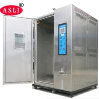 China Lab Constant Temperature Humidity Chamber 3000x2000x2000mm with Mobile Pulley for PVC Testing for sale