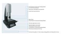 China Computerised 3D Video Measuring System 400x300x150mm High Accuracy for sale