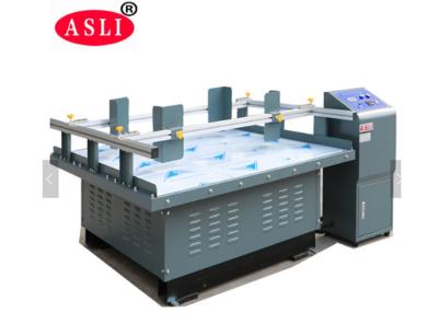 China Simulated Transport Vibration Testing Machine 100-1000kg Load 25.4mm Amplitude for Package Box Test for sale