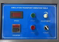 China Simulated Transport Vibration Testing Machine 100-1000kg Load 25.4mm Amplitude for Package Box Test for sale