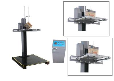 China Two Wing Free Falling Drop Testing Machine 100kg 40-200cm Package Strength Test for sale