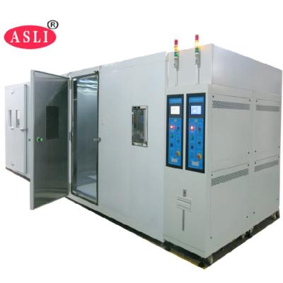 China Panelized Walk In Climatic Chamber 80C 98% RH Digital Electronic Indicators Observation Window for sale