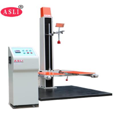 China Packaging Drop Testing Machine 300-1500mm Drop Height 100kg Capacity Face Edge Angle Drop Method for sale