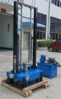 China Mechanical Hydraulic Drive Acceleration Shock Testing Machine 25kg Load Capacity 350x350mm Table for sale