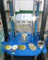 China Mechanical Hydraulic Drive Acceleration Shock Testing Machine 25kg Load Capacity 350x350mm Table for sale