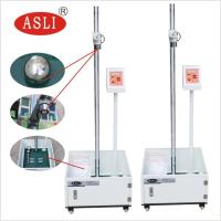 China Plastic Rubber Falling Drop Ball Impact Test Machine 2m Drop Height Steel Ball Weight 112-2280g for sale