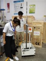 China Plastic Rubber Falling Drop Ball Impact Test Machine 2m Drop Height Steel Ball Weight 112-2280g for sale