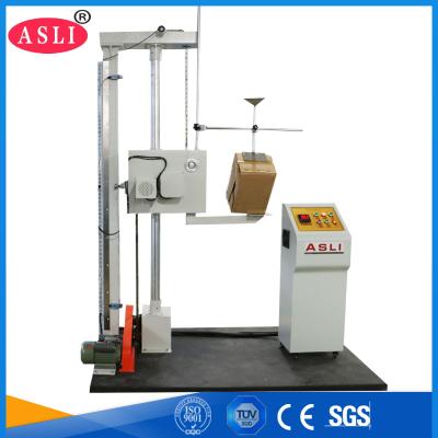 China Paper Carton Drop Test Machine 300-1500mm Drop Height 100kg Capacity for sale
