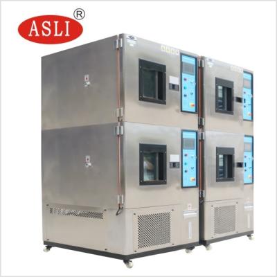 China Double Zone Temperature Humidity Test Chamber 1000L -70°C to 180°C for sale