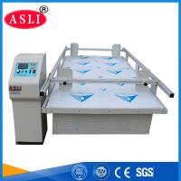 China Transport Simulation Vibration Testing Machine 100-300kg Load 25.4mm Amplitude for Package Testing for sale