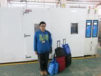 China Air Cooled Walk In Chamber Temperature Humidity Climatic Chamber -40C 20-98RH for sale