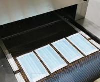 China 220V UV Sterilizer Machine for Disposable Medical Masks 16 Lamps 2000mm for sale