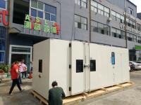 China Walk in Temperature Humidity Test Chamber Water Cooling 80C 98% RH Climatic Test Room for sale