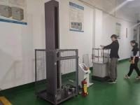 China Fire Extinguisher Drop Impact Testing Machine 4kg Steel Hammer 0.3-1.0m Height for sale