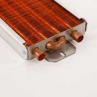 China RoHS Copper AC Condenser Coil Louver Fin For Window for sale
