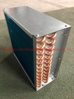 China Fin Hot Water Coils HVAC Copper Condenser AC OEM for sale