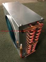 China Fin Hot Water Coils HVAC Copper Condenser AC OEM for sale