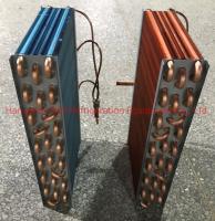 China Refrigeration Spiral Fin Tube Evaporator Aluminum Coil AC Copeland Type for sale