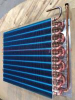 China Water Cooling Fin Tube Cooler Heat Exchanger Condenser Coil for sale