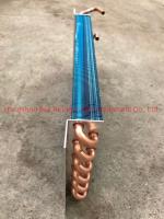 China Small Refrigeration Furnace AC Condenser Coils Finned Pipe Heat Exchanger for sale