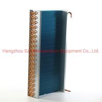 China Hydrophilic Aluminum Finned Evaporator Micro Condenser Coil for sale