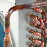China Fin Type Air Con Evaporator Coil AC Unit Condenser Coil Copper Tube Evaporator for sale