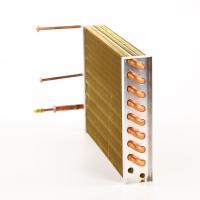 China Flat Fin Air Cooled Condenser Coil Vaporizer In Refrigerator for sale