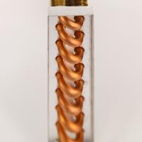 China Flat Fin Air Cooled Condenser Coil Vaporizer In Refrigerator for sale