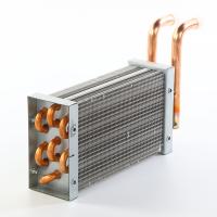 China Aluminum Finned Tube Heat Exchanger Condenser Coil for Chiller Freezer for sale