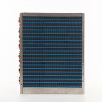 China Hydrophilic Air Cooled Finned Tube Heat Exchanger Condenser Coil Radiator for sale
