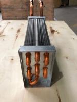China Refrigerant Indoor AC Evaporator Condenser Copper Coil Heat Exchanger for sale