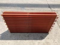 China Fin Type Refrigeration Heat Pump Condenser Coil Copper Tube RoHS Certificated for sale