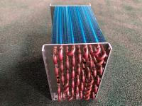China Louver Fin Heat Pump Condenser Coil Water Cooled Evaporator for sale