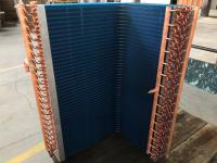 China Copper Finned Flat Evaporator Coil Air Cooler Universal Evaporator Coil for sale
