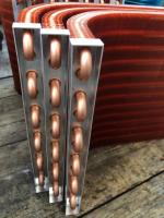 China Refrigeration Heat Pump Condenser Coil Micro Channel Water Cooled for sale