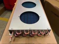 China Commercial Finned Tube Heat Exchanger Copper Tube For Cold Storage for sale