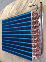 China Commercial Finned Tube Heat Exchanger Copper Tube For Cold Storage for sale