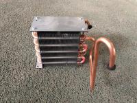 China Flat Aluminium Finned Tube Heat Exchanger Condenser Coil Cooler for sale