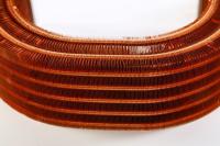 China Refrigerated Evaporator Finned Copper Tube Heat Exchanger Cooler Custom for sale