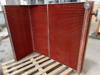 China Galvanized Plate Type Finned Tube Heat Exchanger Condenser Coil for sale