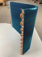 China Galvanized Plate Type Finned Tube Heat Exchanger Condenser Coil for sale