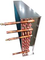 China Refrigeration Chiller Condenser Coil Water Cooled Louver Fin for sale