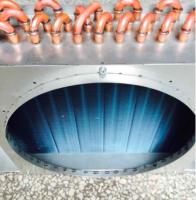 China Heat Exchanger Chiller Condenser Coil Window AC Cooling Coil Copper Tube Fin for sale