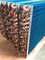 China RoHS Aluminum Evaporator Coil And Condenser Coil Flat Fin for sale