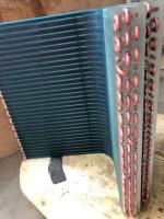 China Golden Aluminum Copper Fin Coil Tube L Shape Evaporator for sale