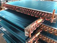 China Small Refrigerator HVAC Evaporator Coil Aluminum Louver Fin Copper Tube for sale