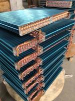China Copper Fin Refrigerator HVAC Evaporator Coil Condenser Unit Custom for sale