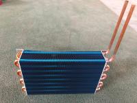 China Water Chiller HVAC Evaporator Coil Aircon Copper Fin Tube for sale